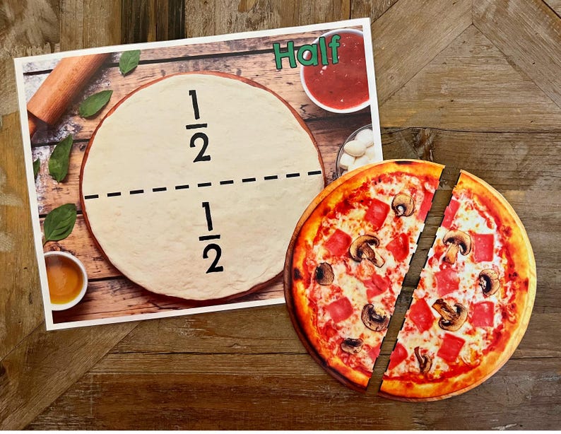 Pizza Fractions Activity | Make a Fraction | Identify Fractions ...