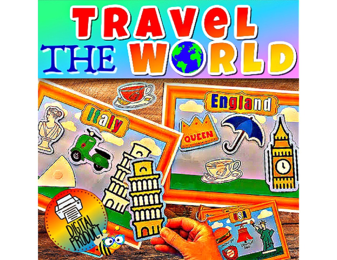 Around the World Activity | Countries Matching Activity | Sorting ...