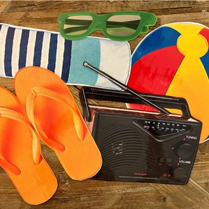 Beach Dramatic Play | Beach Trip Pretend Play | Bulletin Board ...