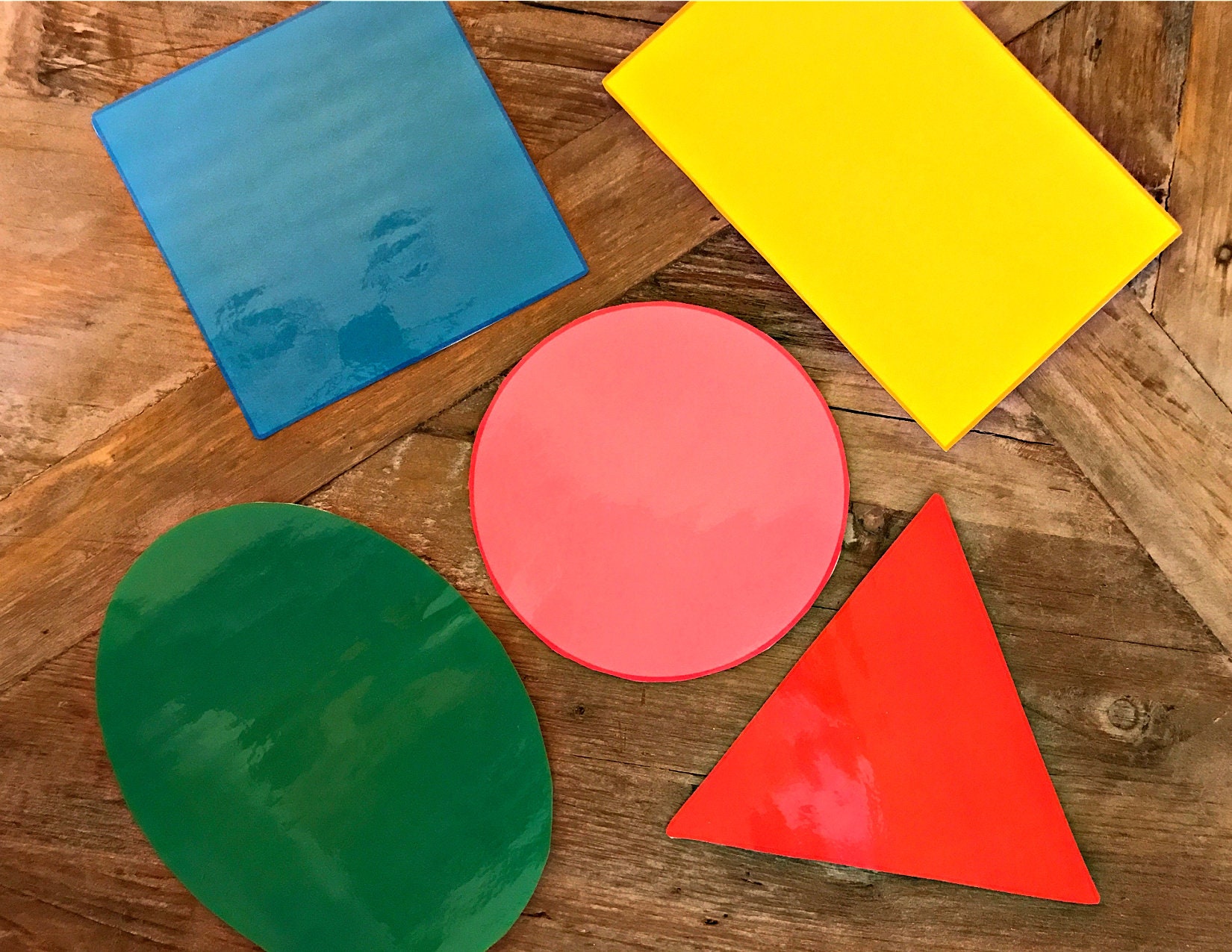 2D Shapes Sorting Mats | Identify Shapes | Environmental Print ...