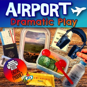 Airport Dramatic Play Airport Activity Transportation Activity Airport ...