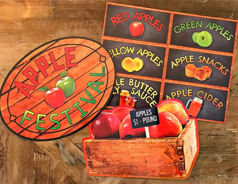 Apple Festival Dramatic Play | Fall Apple Picking Pretend Play | Apple ...