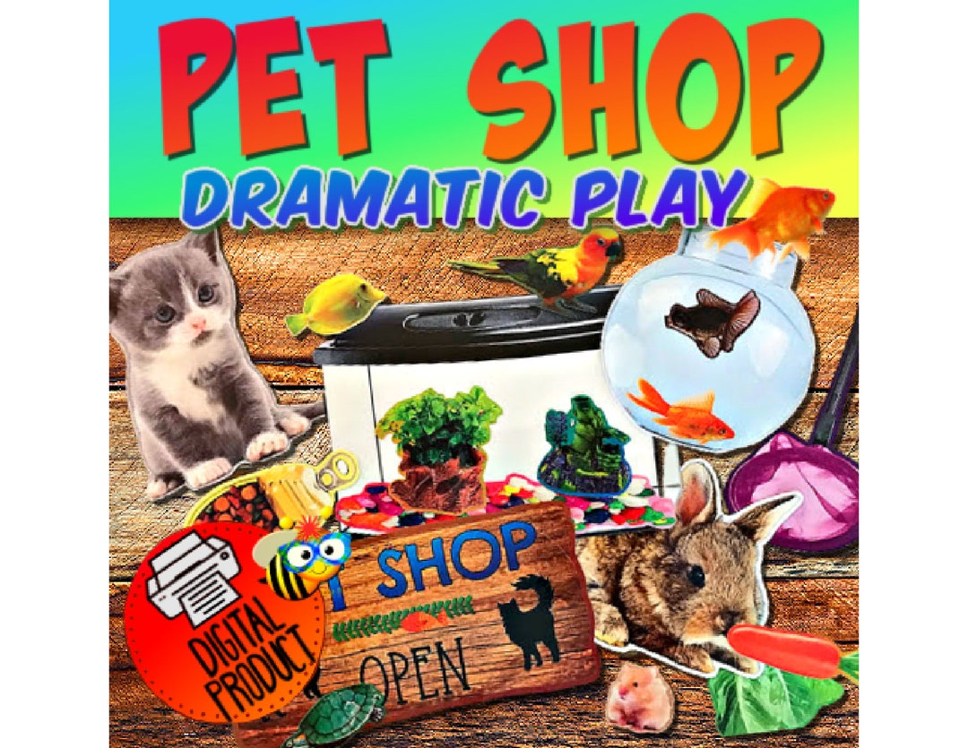 Dramatic Play Pet Shop Pet Shop Dramatic Play Pretend Play Pet Activity ...