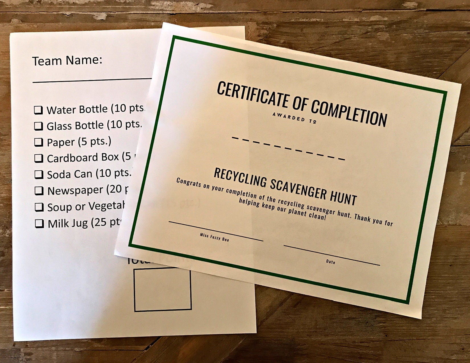 Recycling Sort Activity | Conservation Activity | Sorting Mats ...