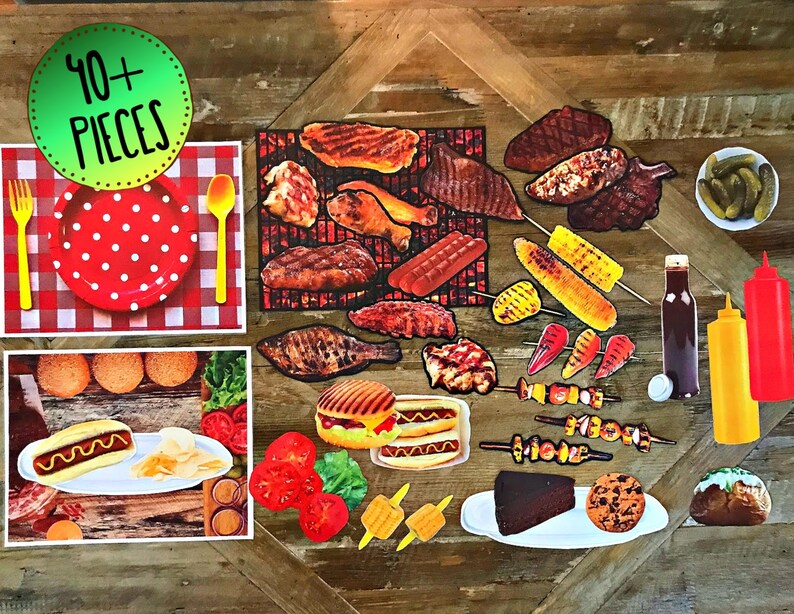 Grilling Dramatic Play | Pretend Play Grilling | Summer Activity ...