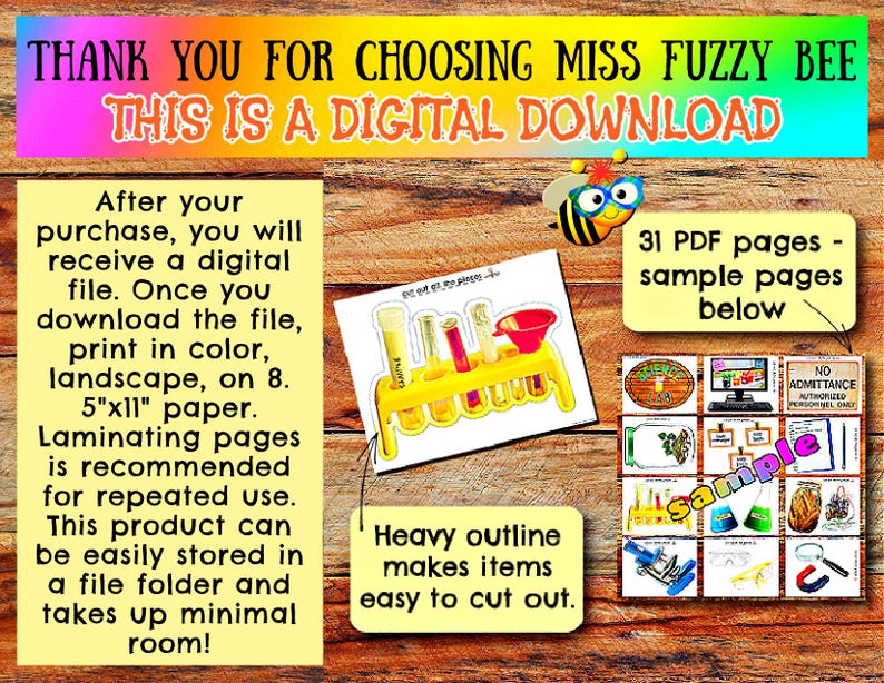 Science Lab Dramatic Play | Science Lab Pretend Play | Science Bulletin ...