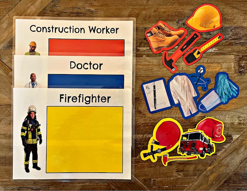 Community Helpers Sorting Activity | Community Helpers Theme ...