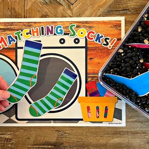 Preschool Matching Activity | Socks Activity | Printables | Preschool ...