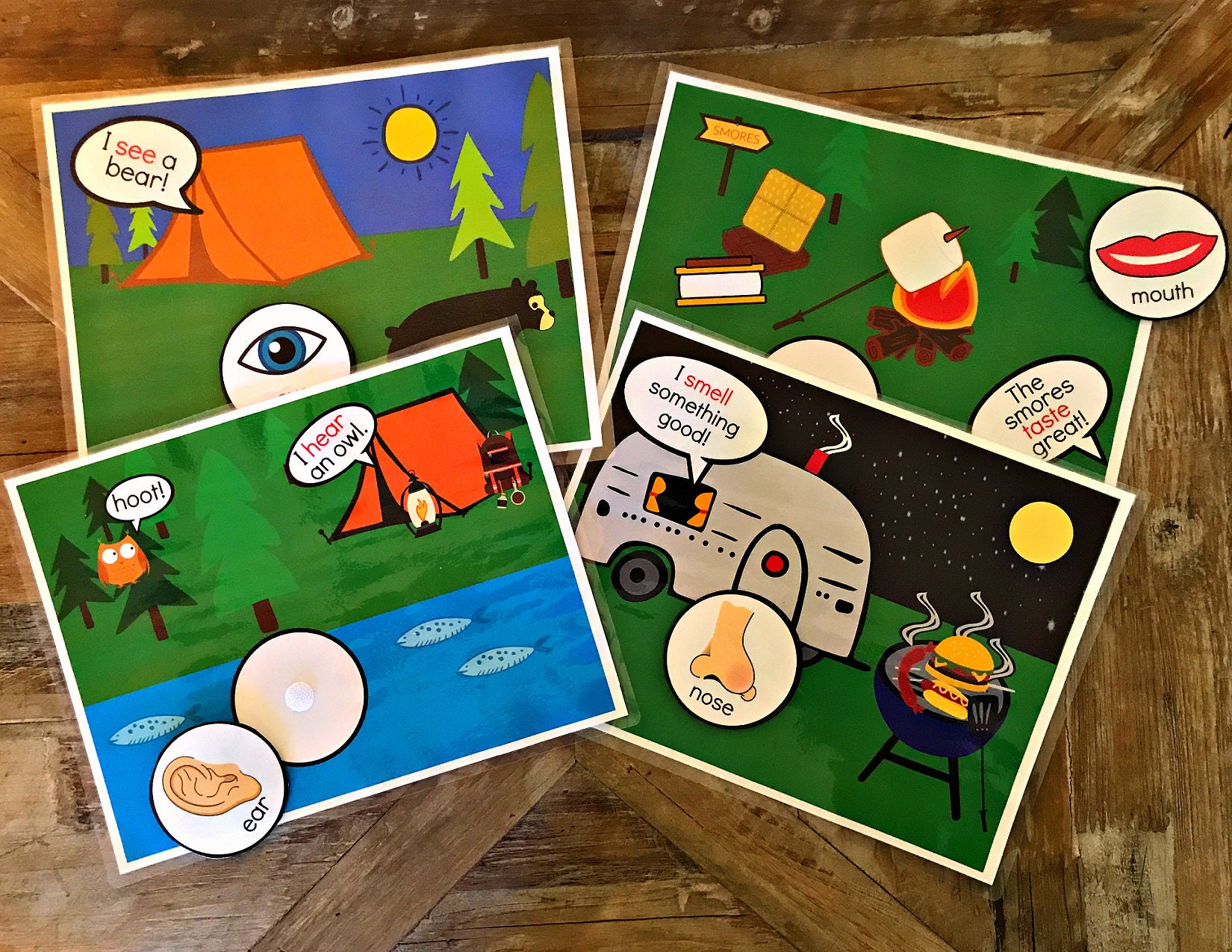 Busy Book Camping | Camping Theme | Camping Activities | Preschool ...