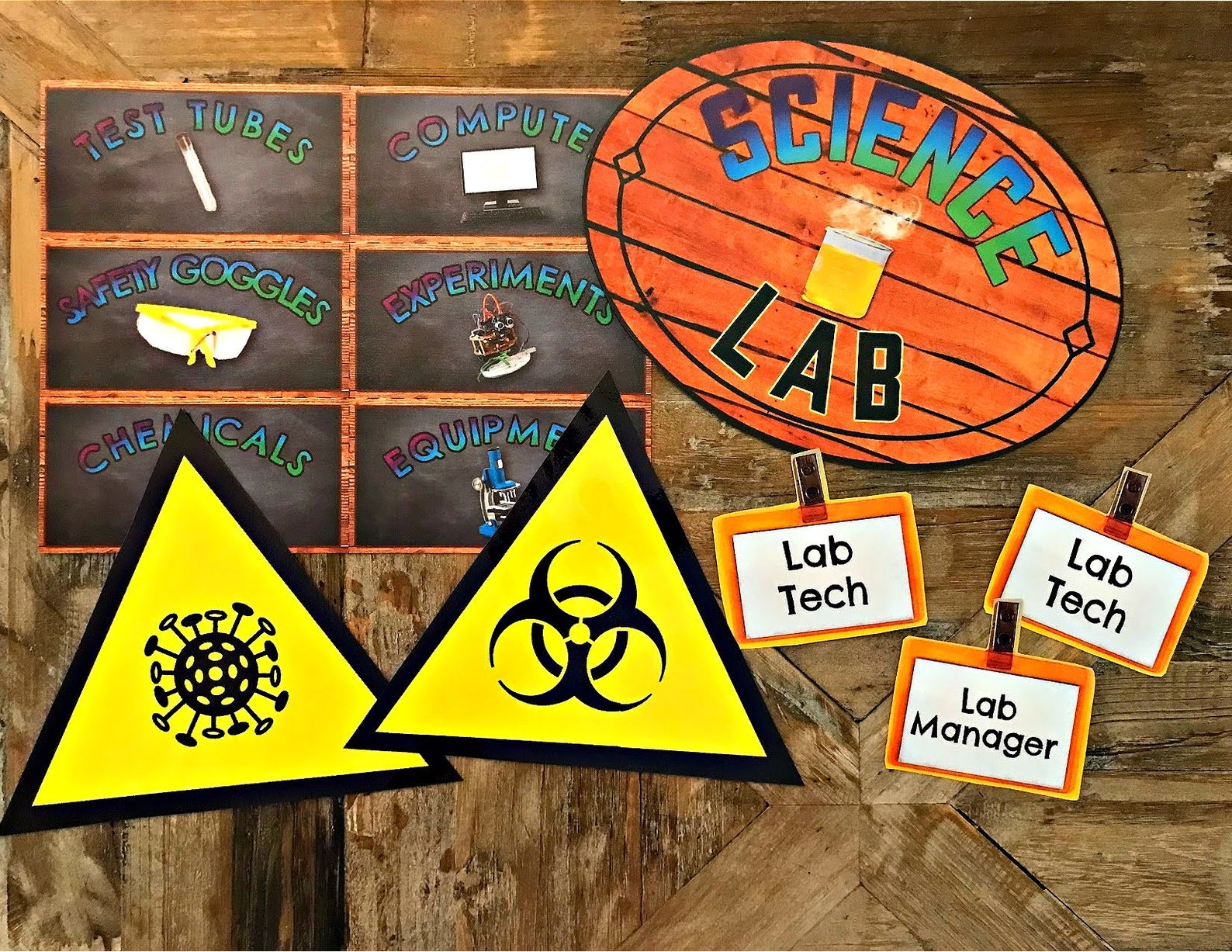 Science Lab Dramatic Play | Science Lab Pretend Play | Science Bulletin ...