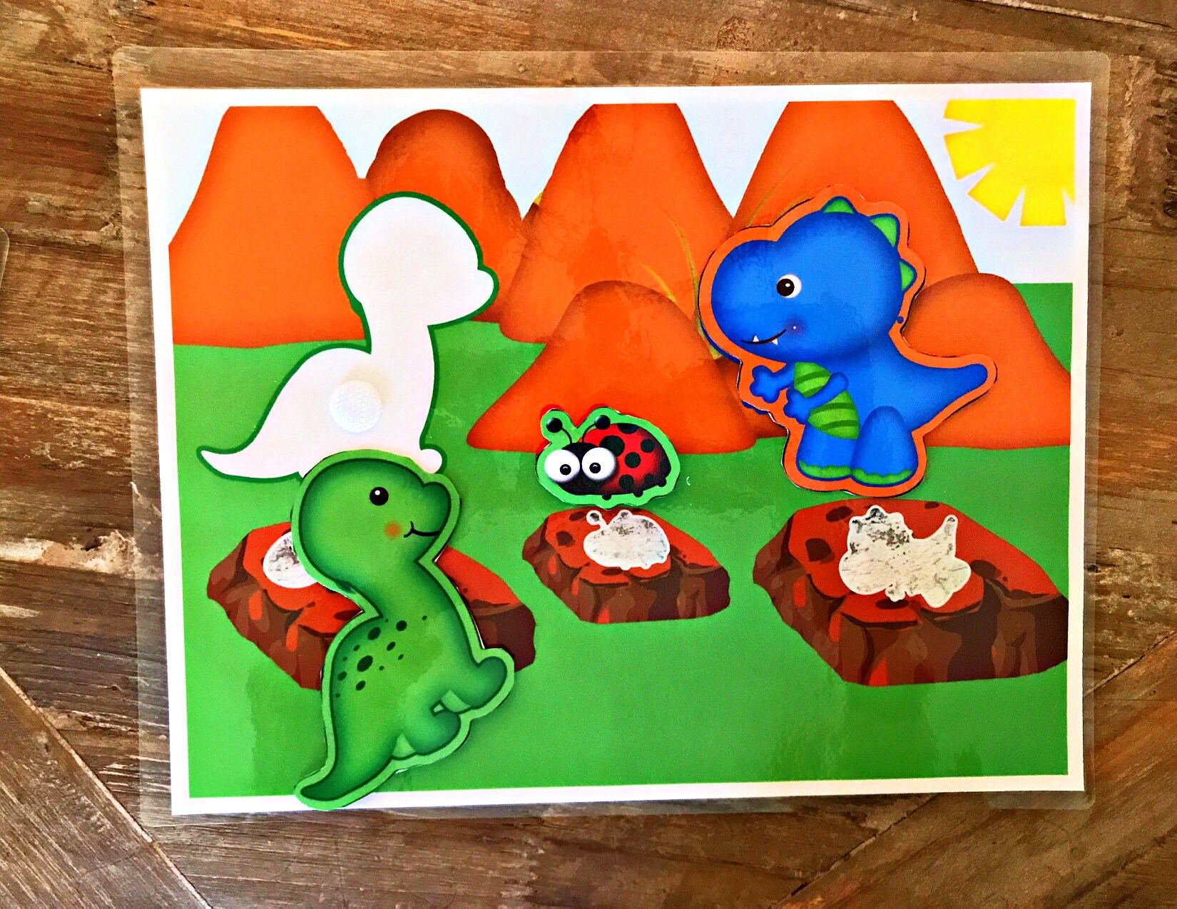 Dinosaur Busy Book Dinosaur Activities Printables Prek Skills Preschool ...