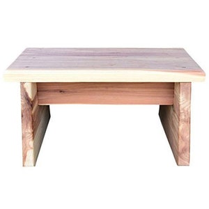 Hand Crafted ALL Cedar Wood Step Stool Amish Made in USA | Etsy