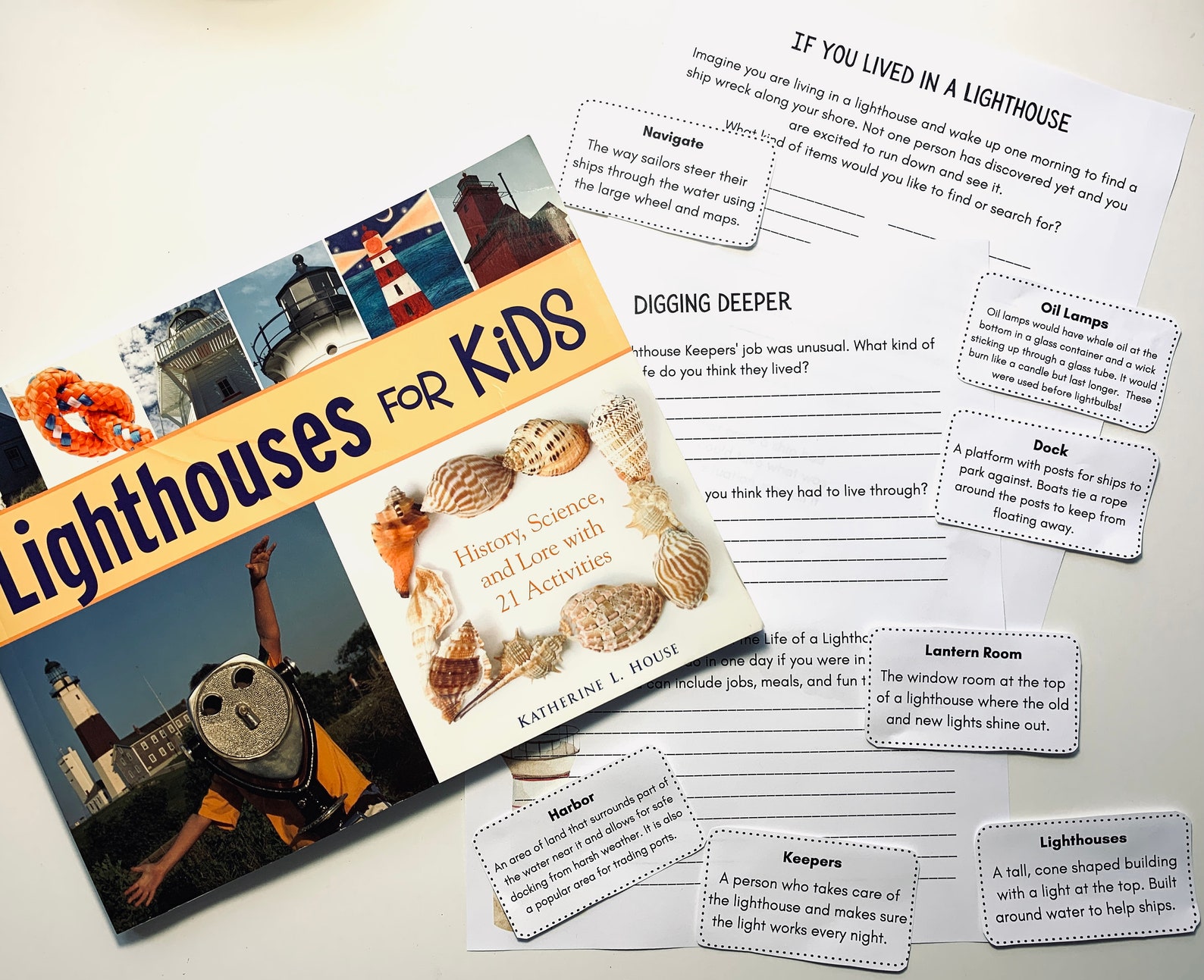 Exploring Lighthouses: A Mini Unit Study With Links | Homeschool Summer ...