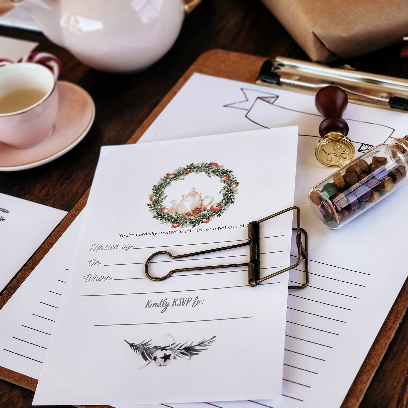 Christmas Tea Time Bundle - Etsy