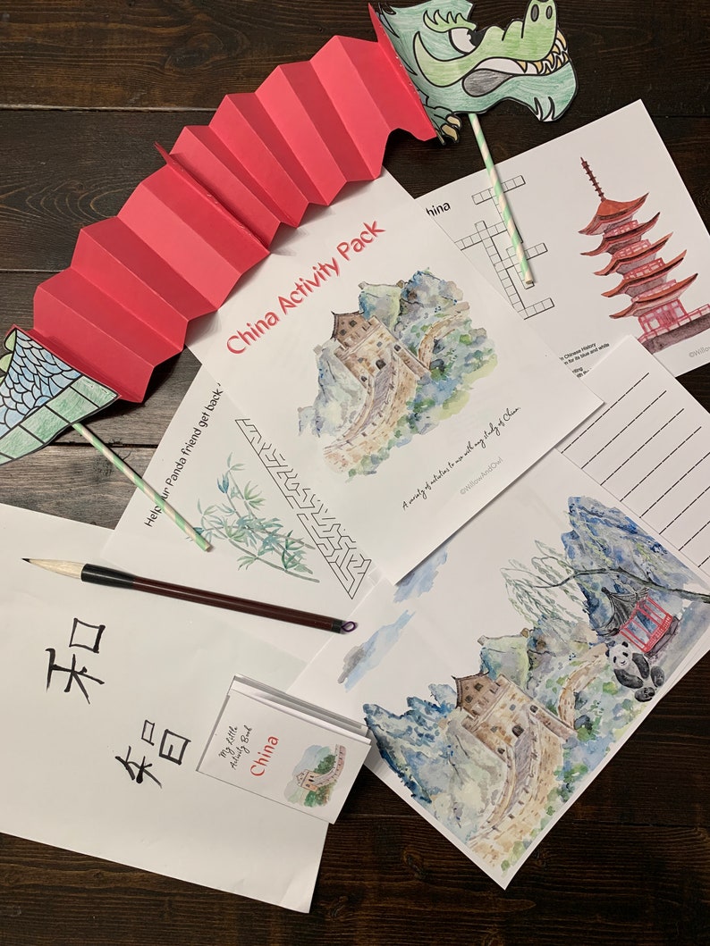 China: A Mini Unit Study - Etsy