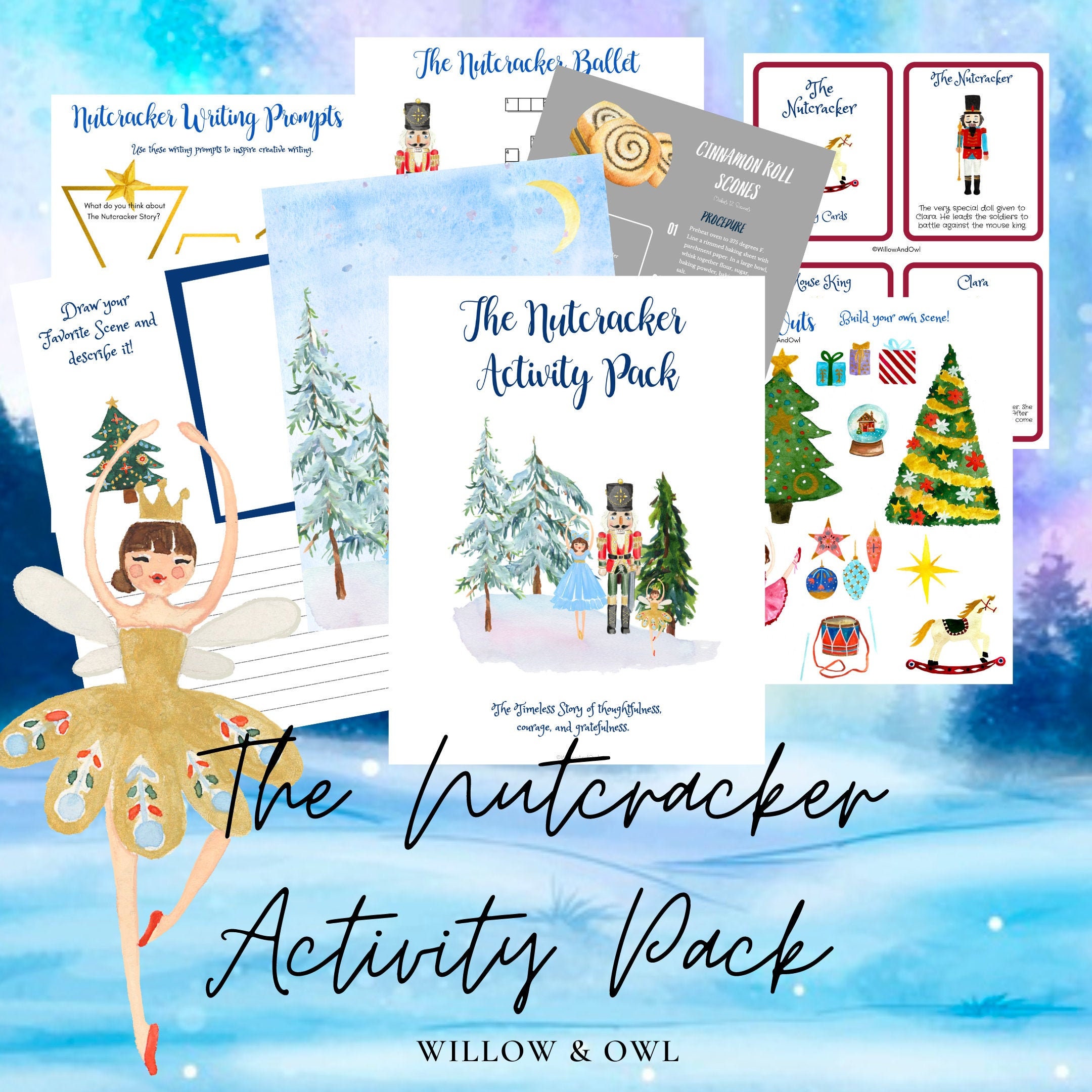 The Nutcracker Activity Pack - Etsy UK