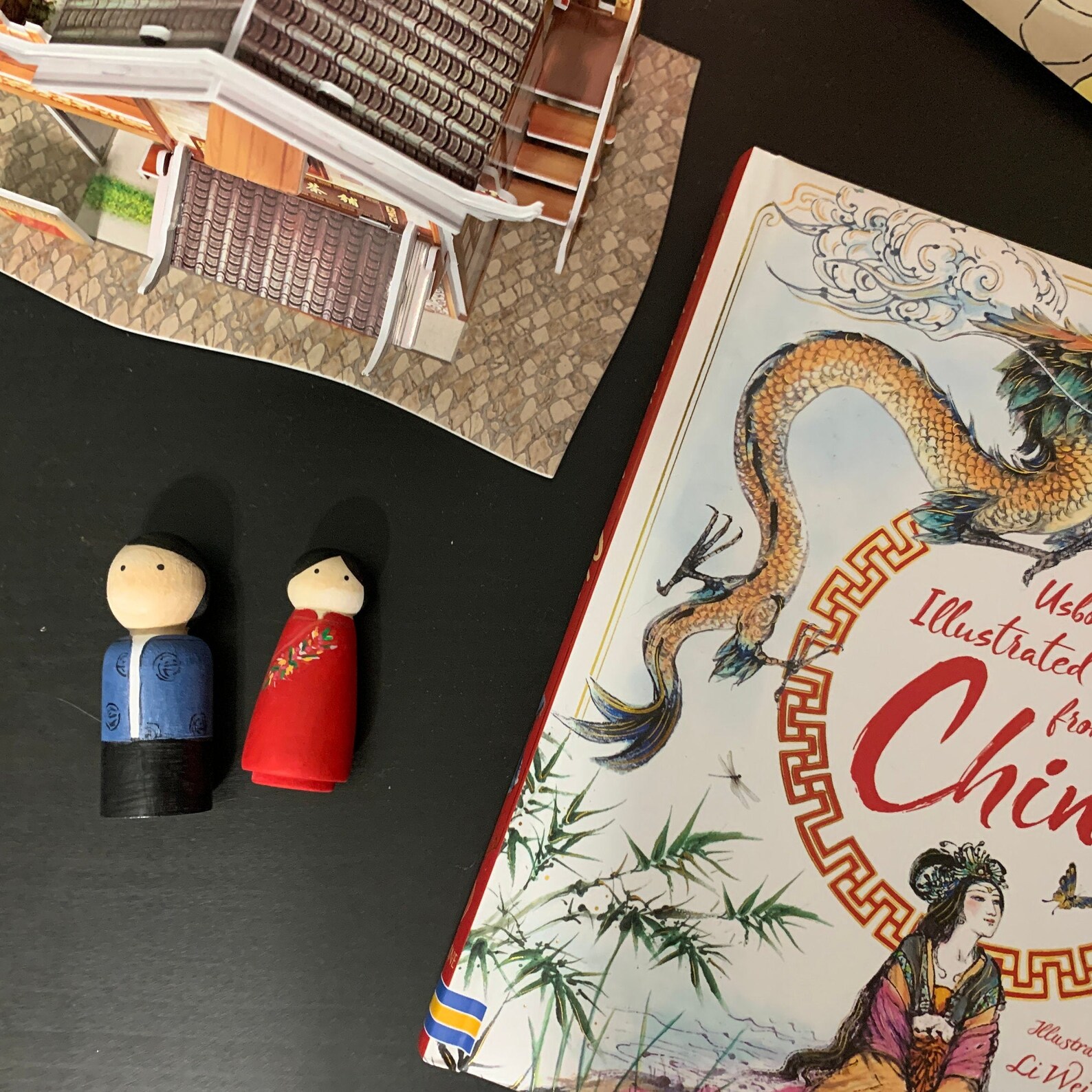 Traditional Chinese Peg Dolls - Etsy