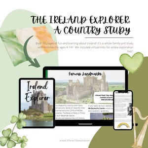 Ireland Explorer a Country Unit Study - Etsy