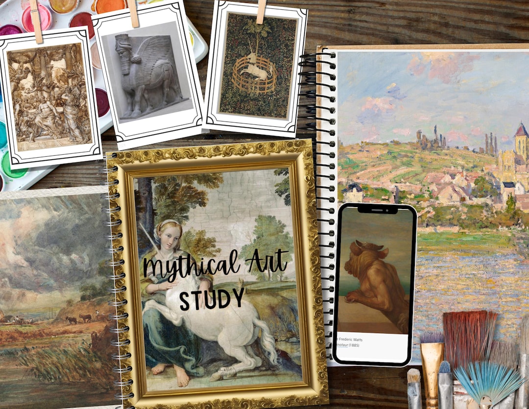 Mythical Art Study| Homeschool Art Unit Study | Art Appreciation for ...