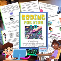 Coding for Kids | Coding Direction Cards| Coding Worksheets ...