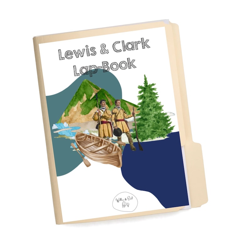 Lewis and Clark Lapbook Study Tool | Homeschool or Classroom Notetaking ...