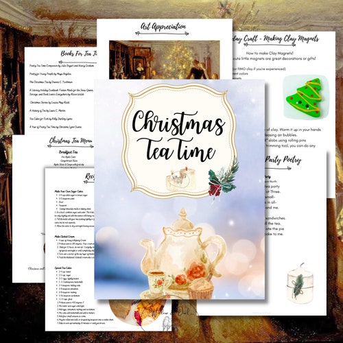Christmas Tea Time Bundle - Etsy