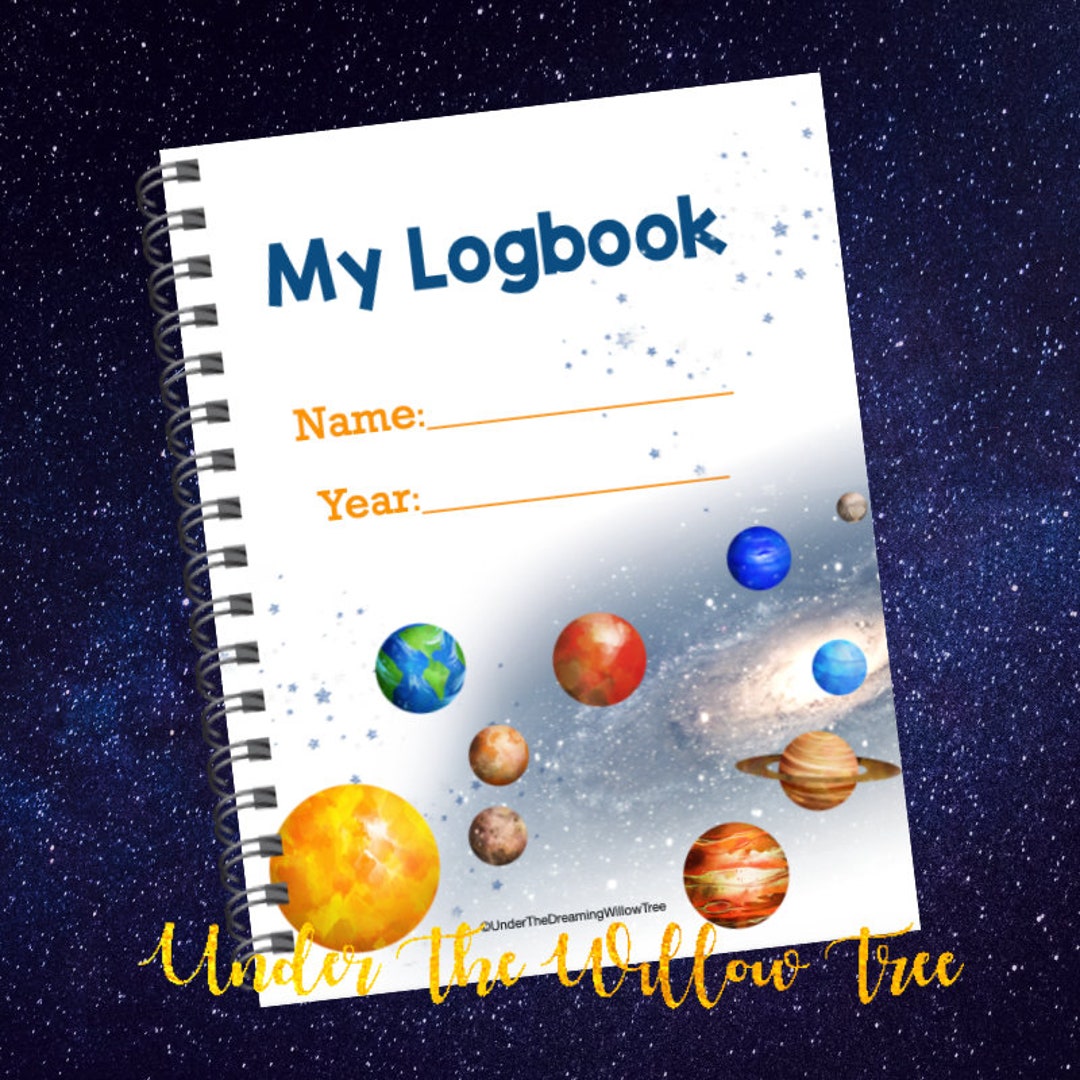 My Logbook for Grade & Progress Space Theme - Etsy