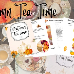 Autumn Tea Time Bundle - Etsy