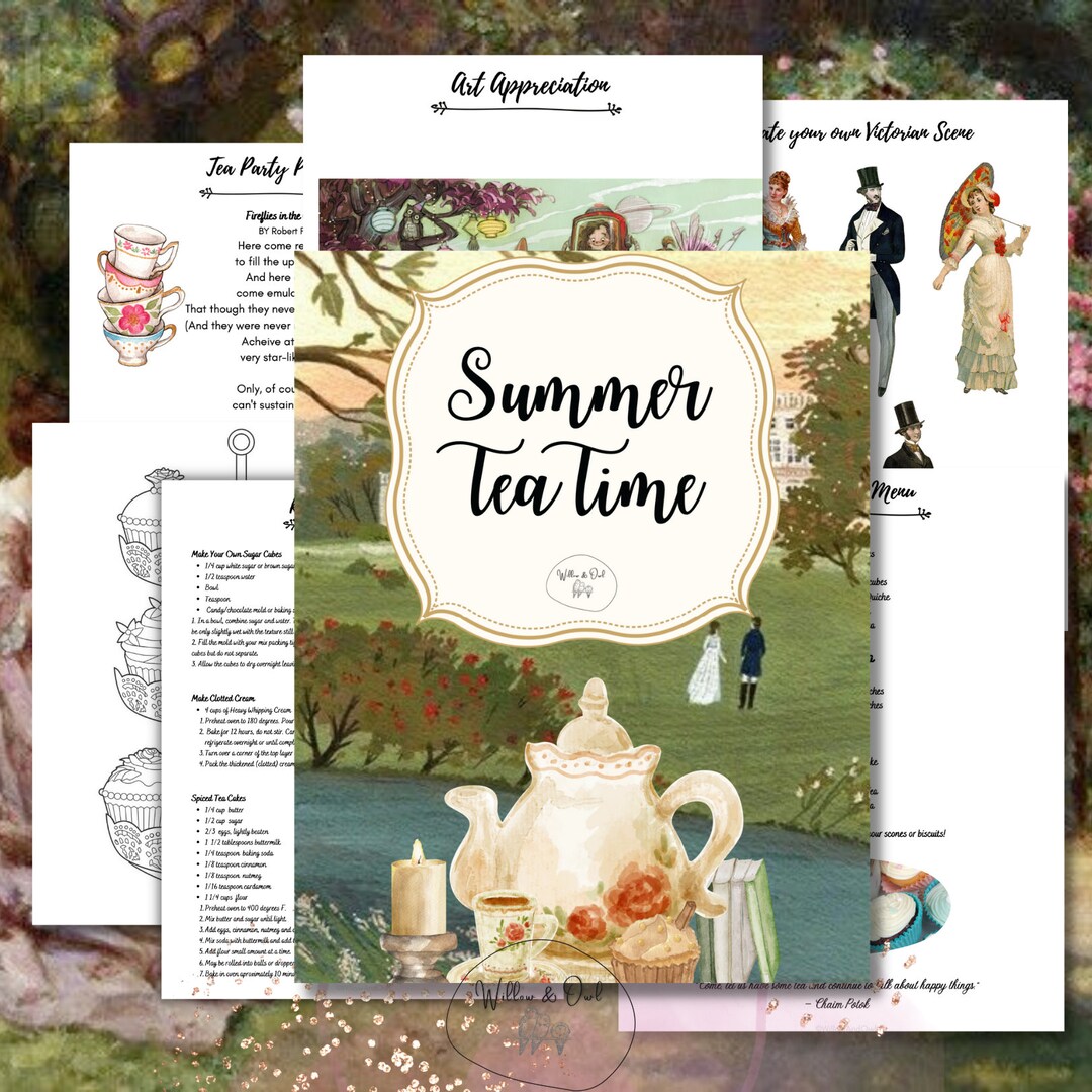 Summer Tea Time Bundle - Etsy