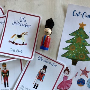 The Nutcracker Story Cards and Cut-outs - Etsy