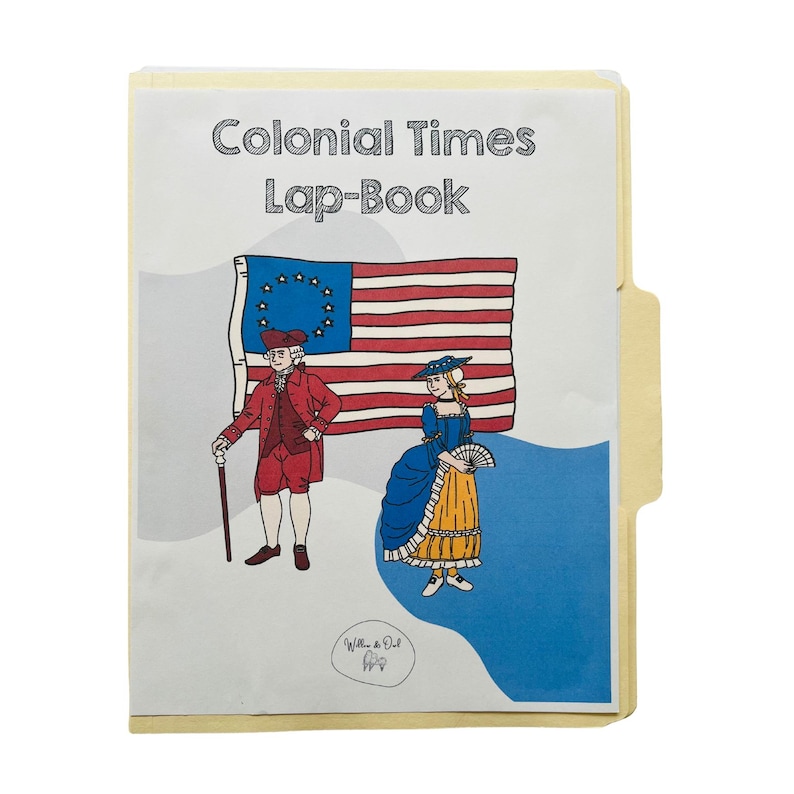 Colonial America Lapbook | 13 Colonies Unit Study | Homeschool U.S ...