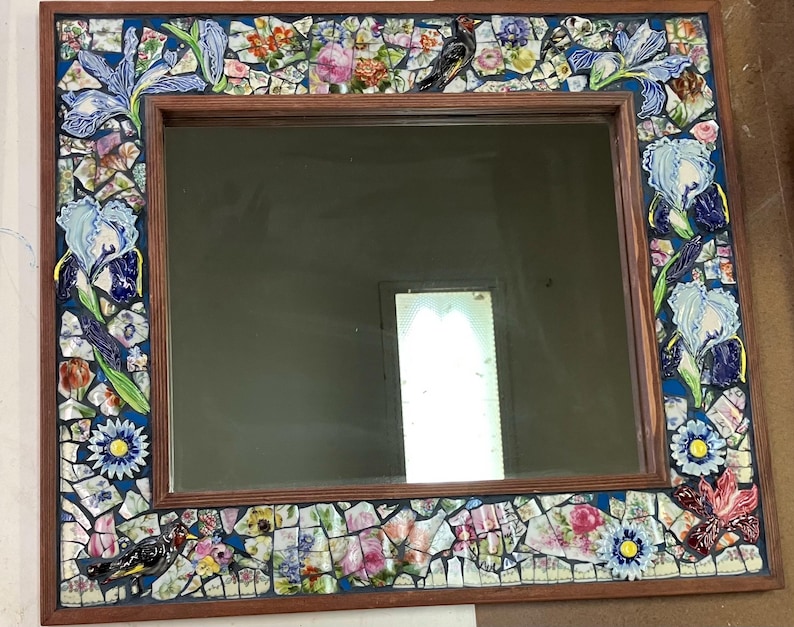 Custom Mosaic Frame for Mirror - Etsy
