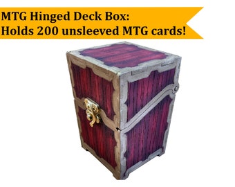 Treasure Chest Mtg Box - Etsy