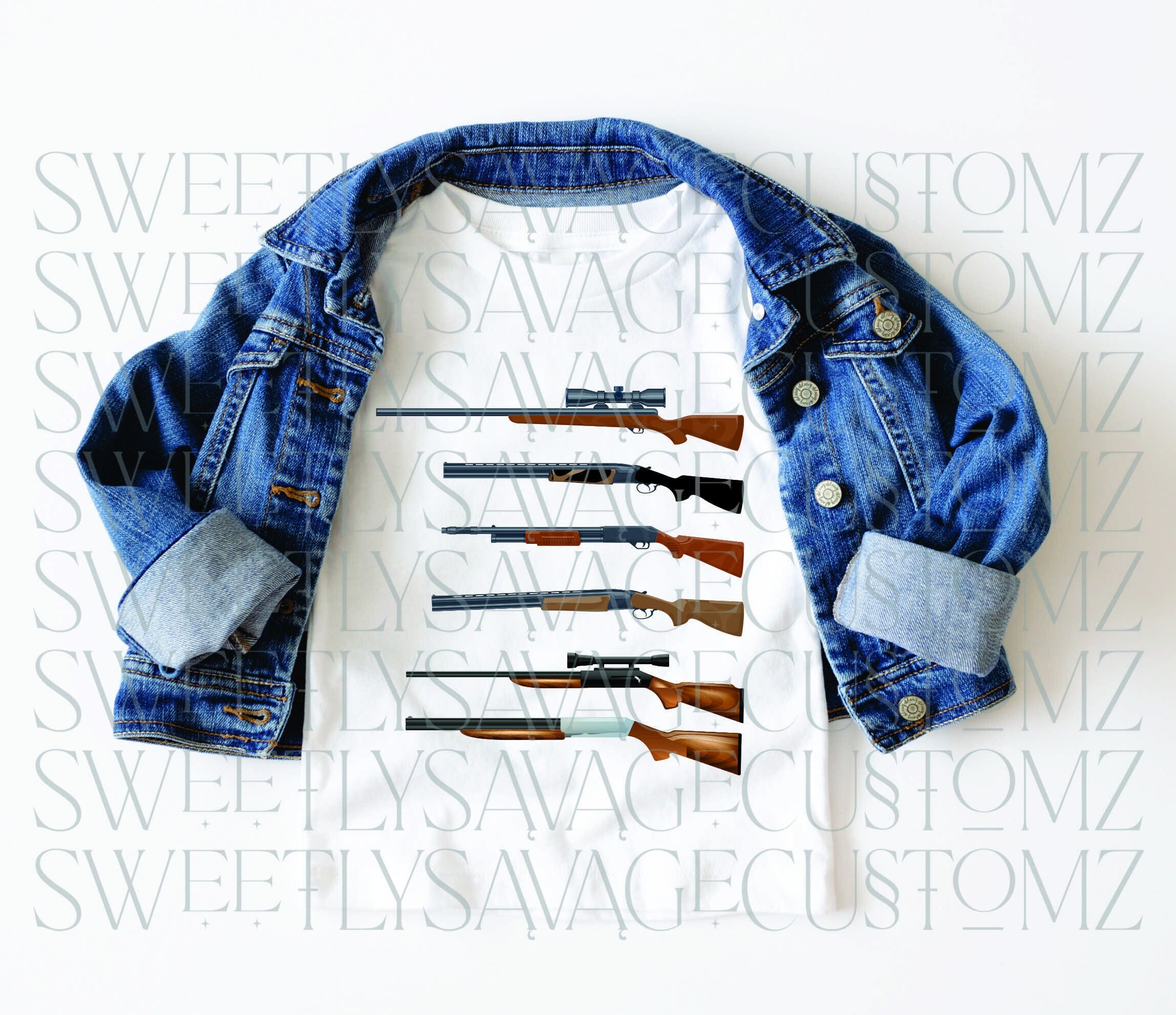 Shotgun Hunting Digital PNG, Sublimation, DTF, DTG Hunting Season Gun ...