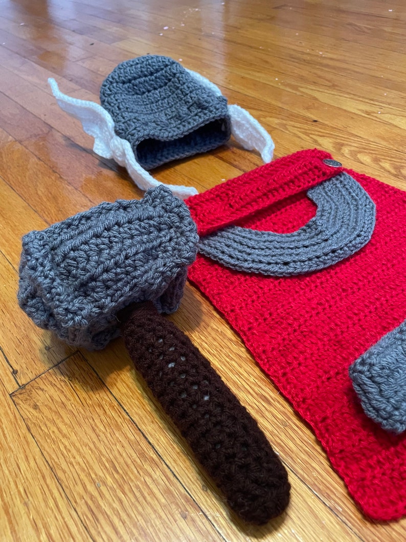 Handmade Thor Baby Set - Etsy