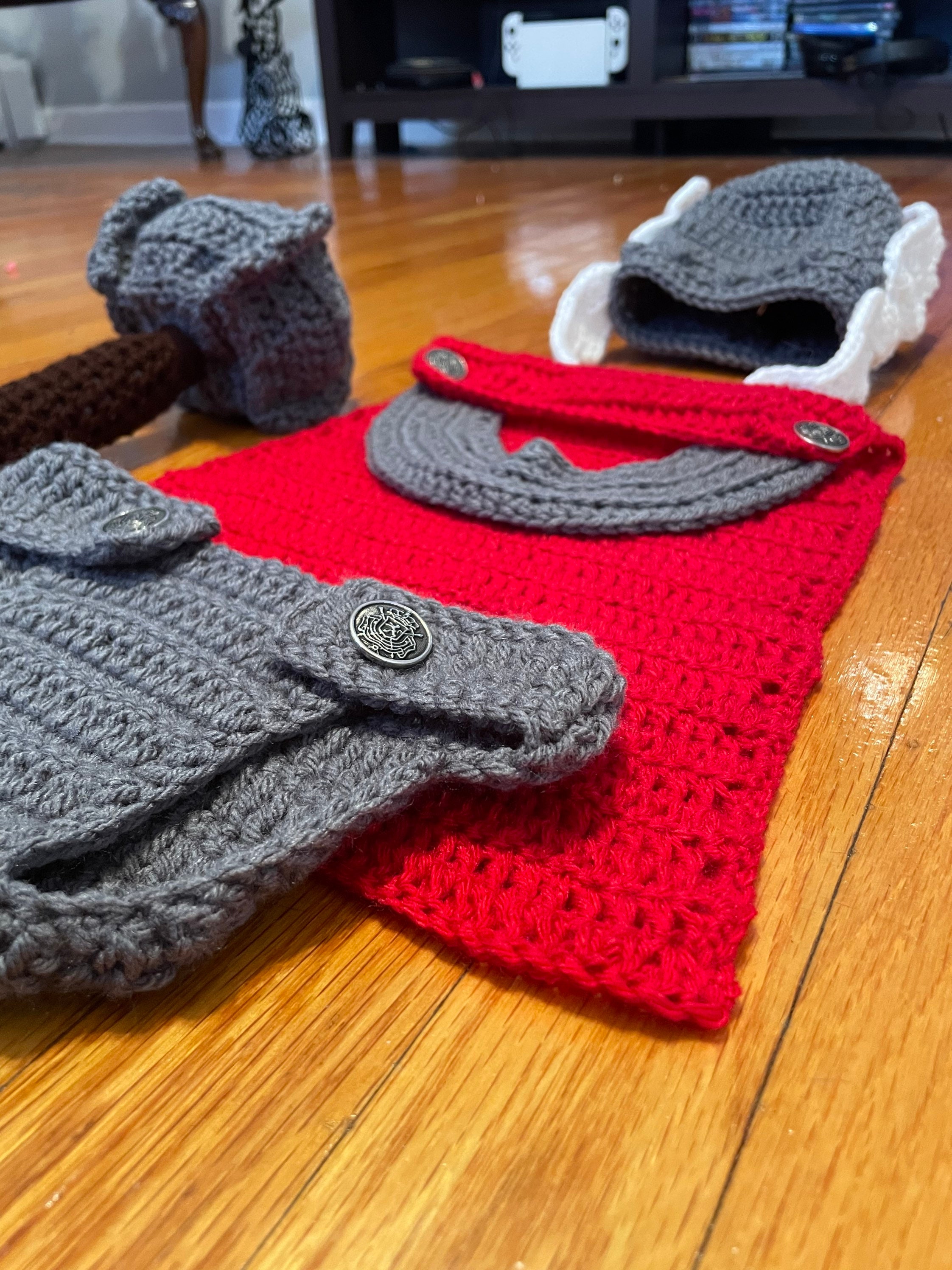 Handmade Thor Baby Set - Etsy