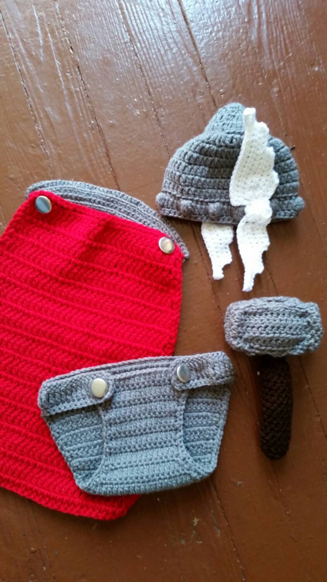 Handmade Thor Baby Set - Etsy