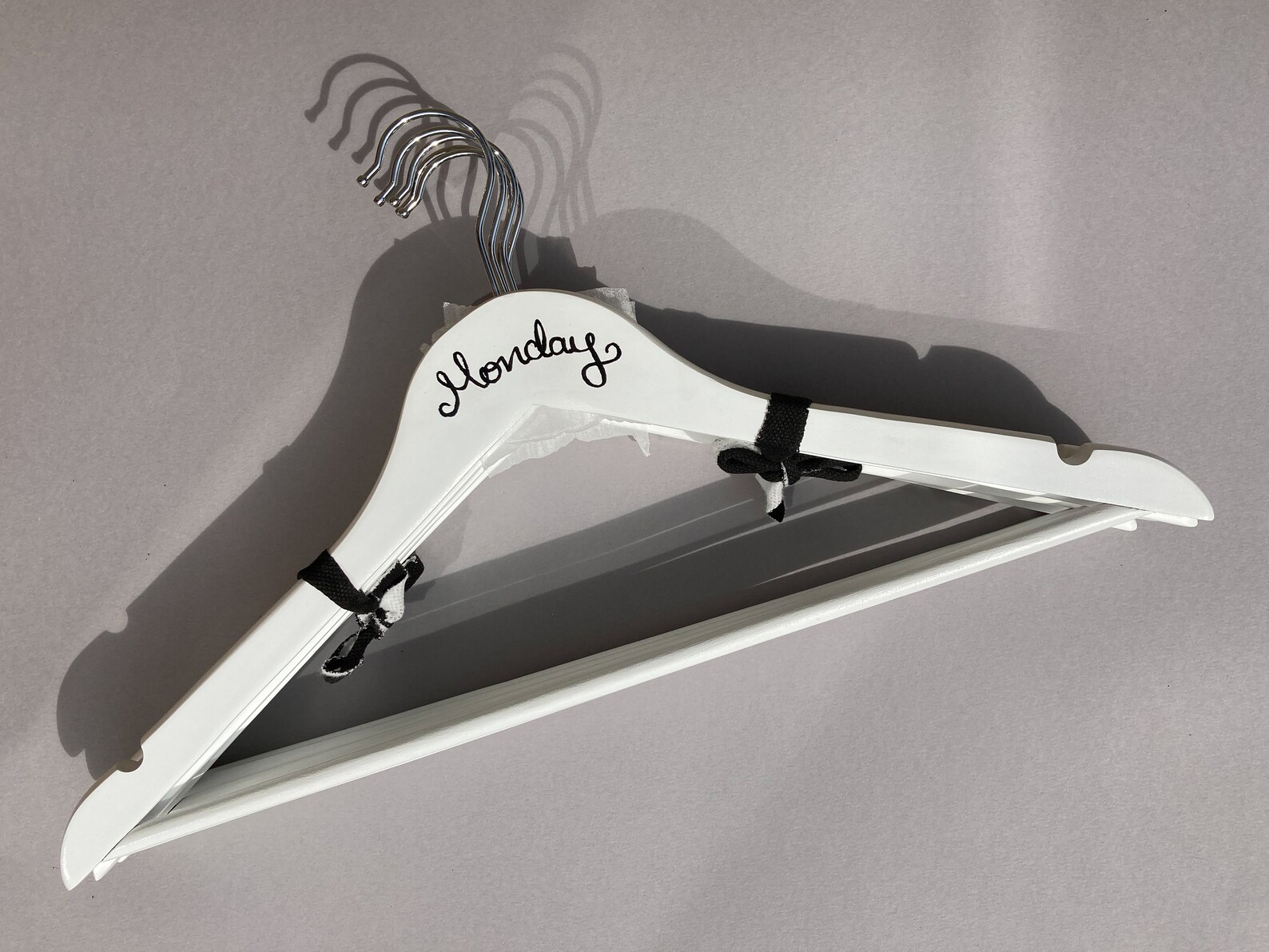 Wooden Weekday Hangers Days of the Week Clothes Hangers Set - Etsy