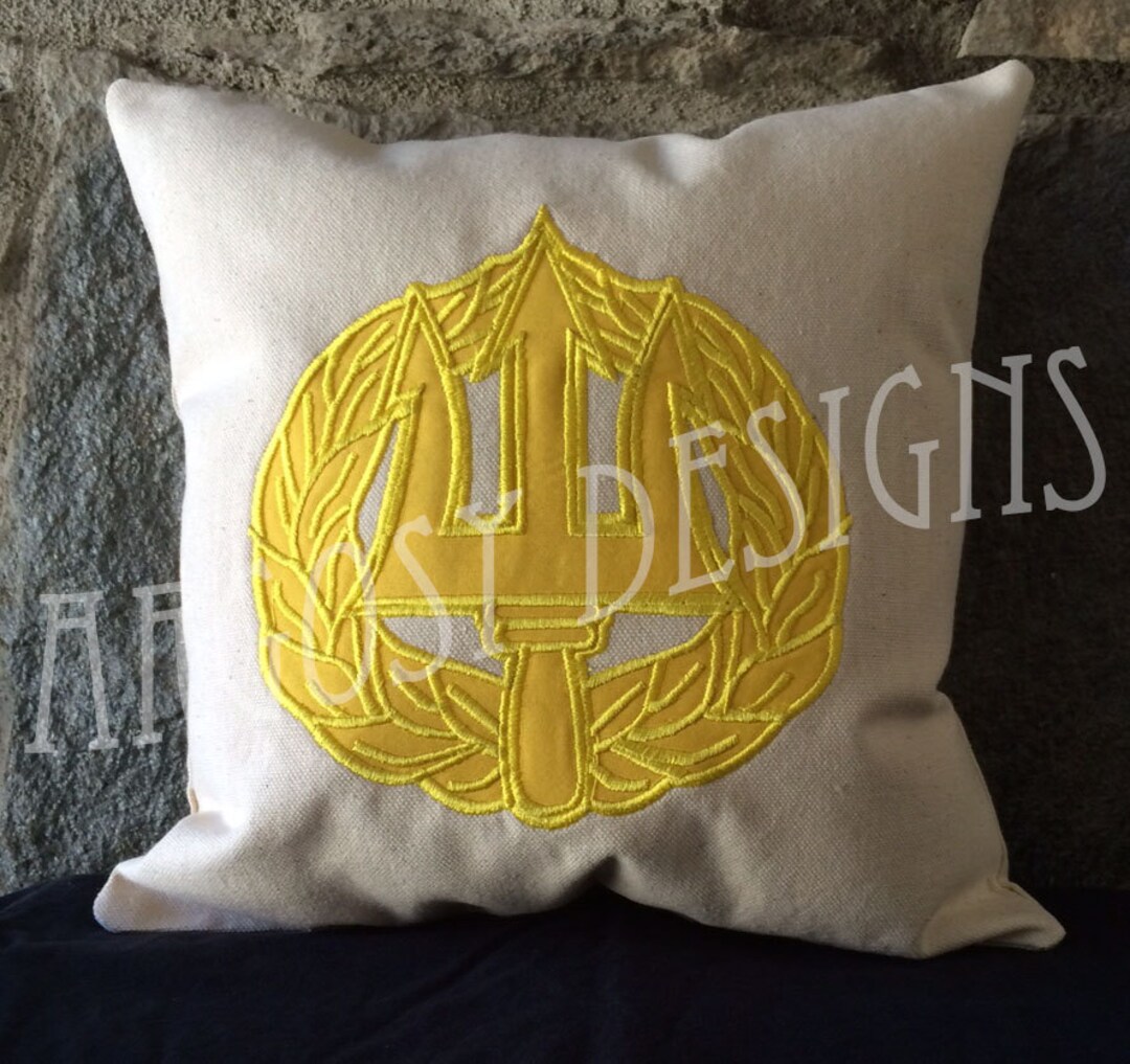 Handmade Navy Command Ashore Pin 16x16 Canvas - Etsy France