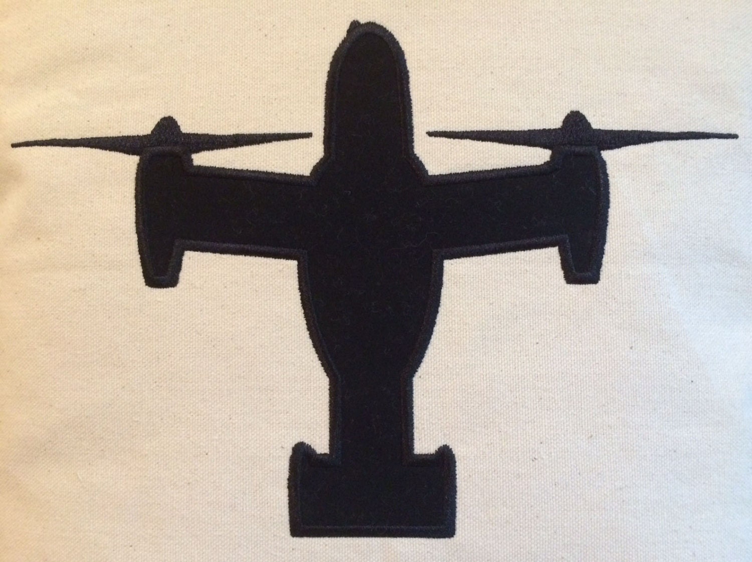 Handmade V-22 Osprey Silhouette 16x16 Canvas - Etsy
