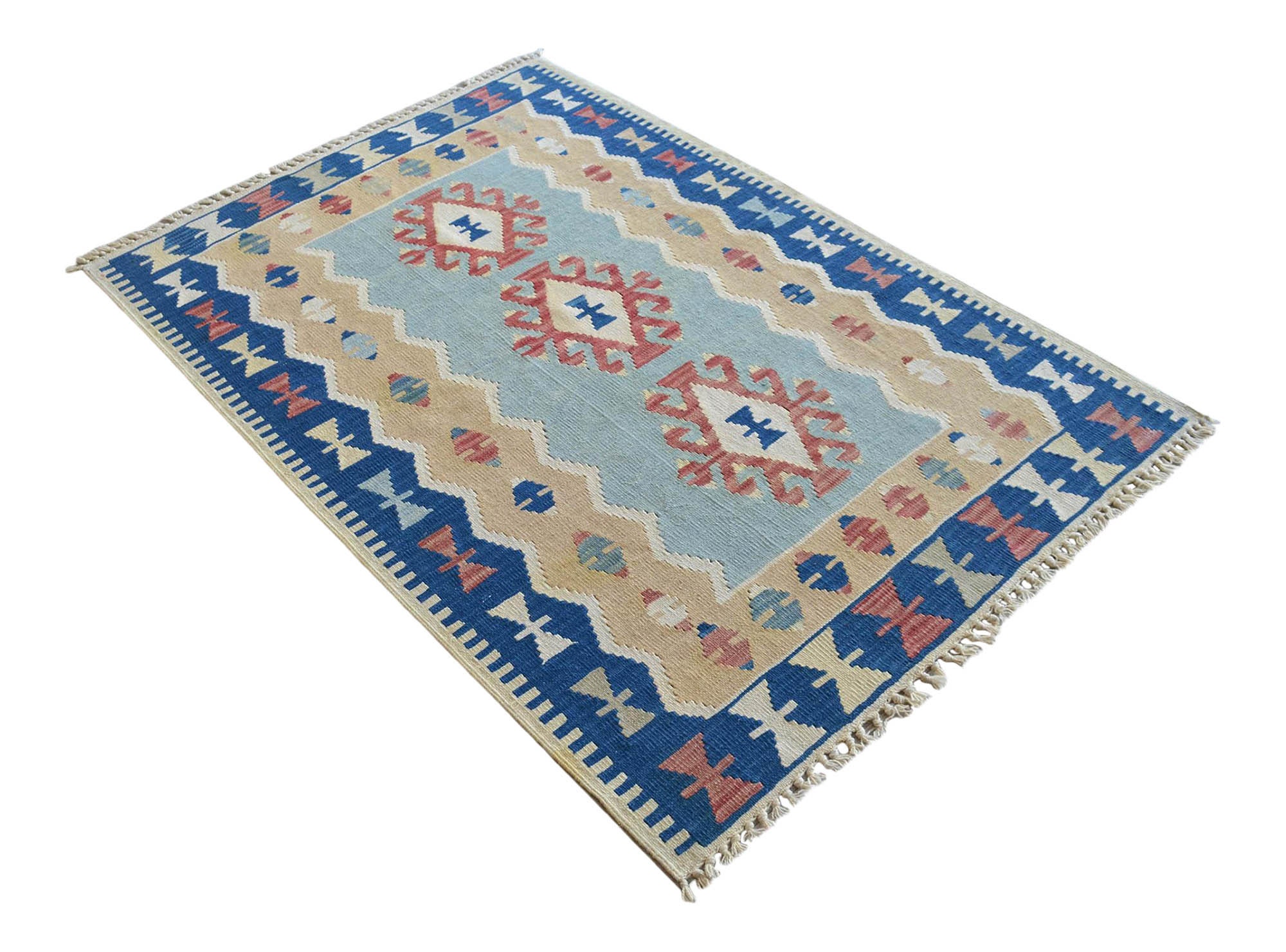 6x4 Rug Turkish Kilim Rug. Anatolia Hand Woven Wool Flat Weave - Etsy UK