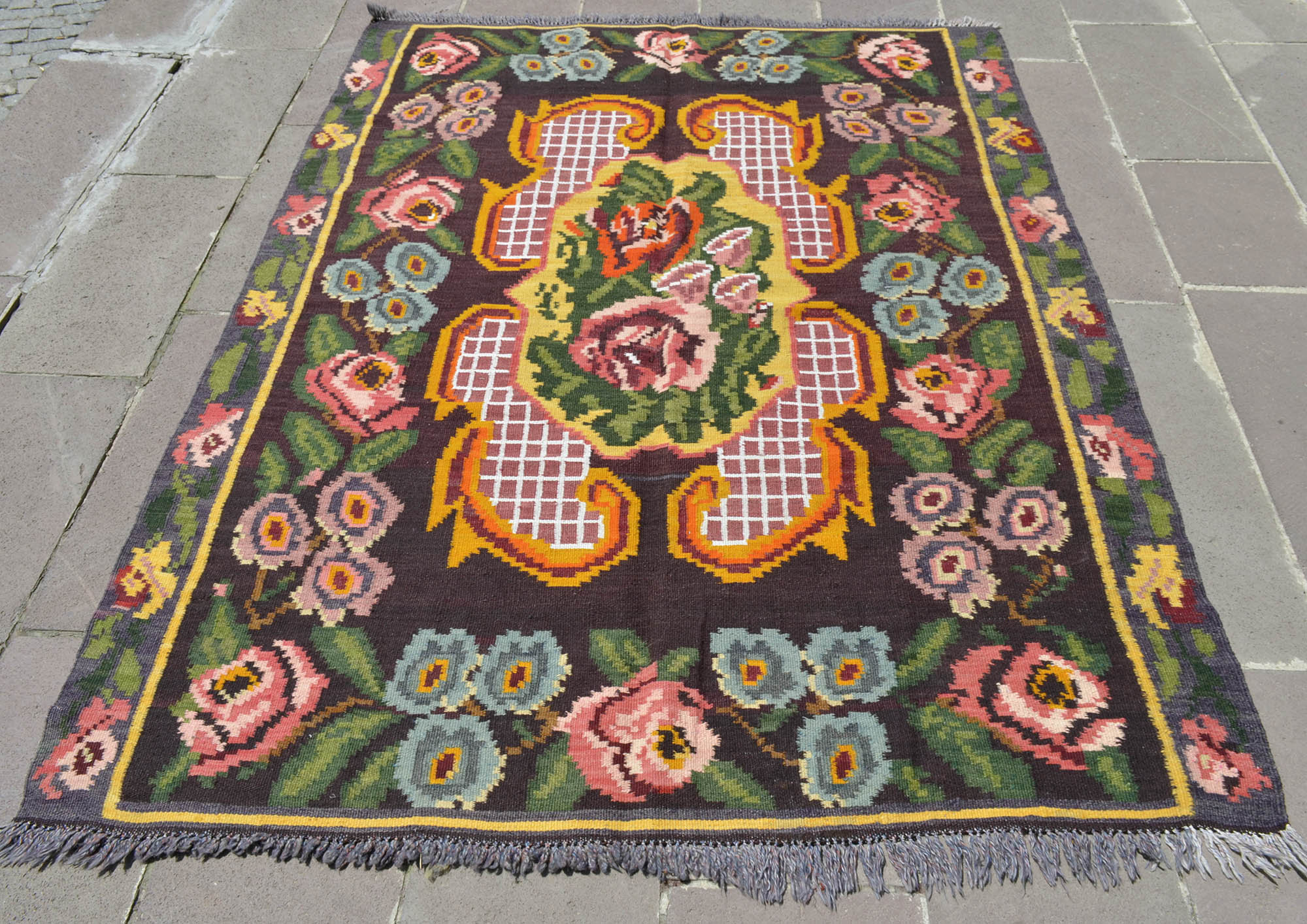 5x7 Rug Caucasian Moldova Kilim Rug Vintage Flat Weave Hand | Etsy