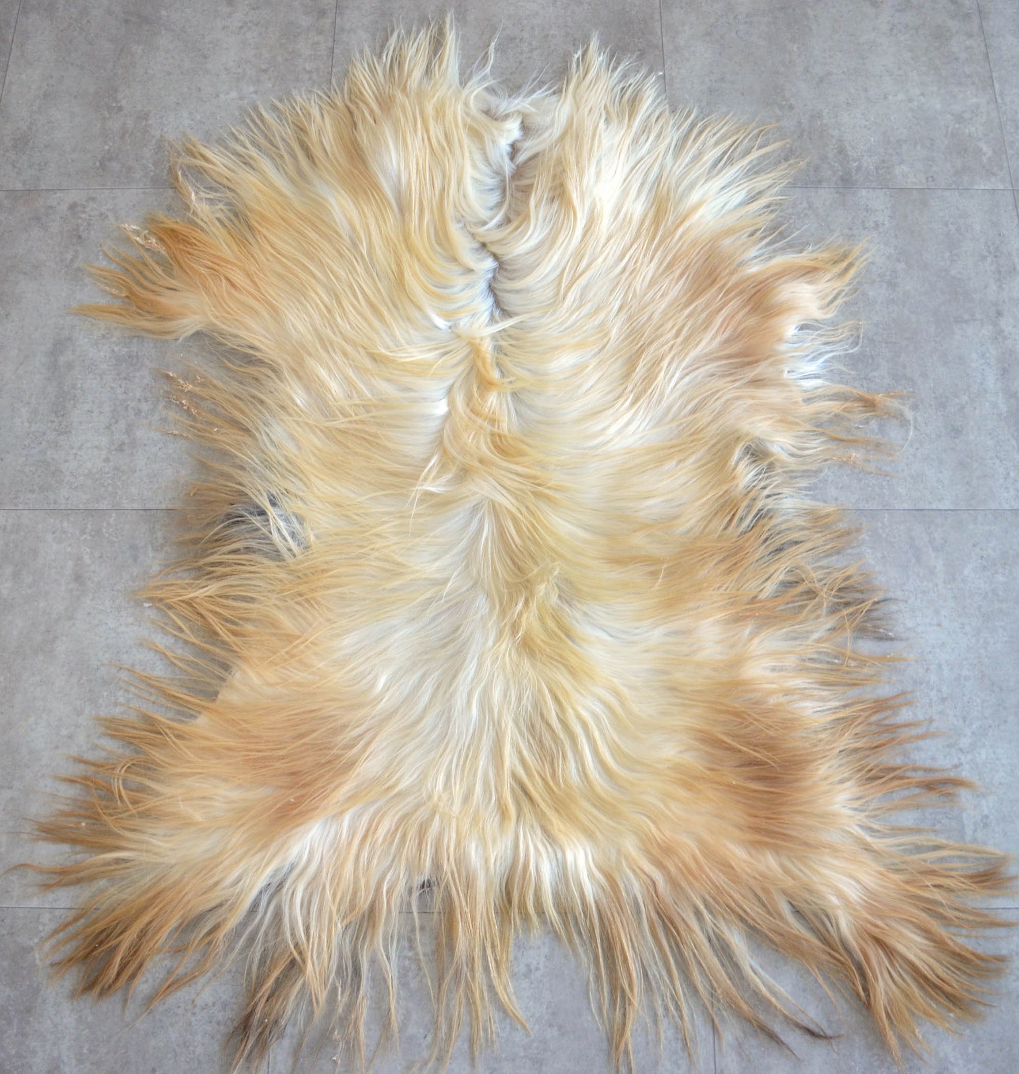 31 X 43 Goat Skin Fur Pelt Making Wooly Cowboy - Etsy