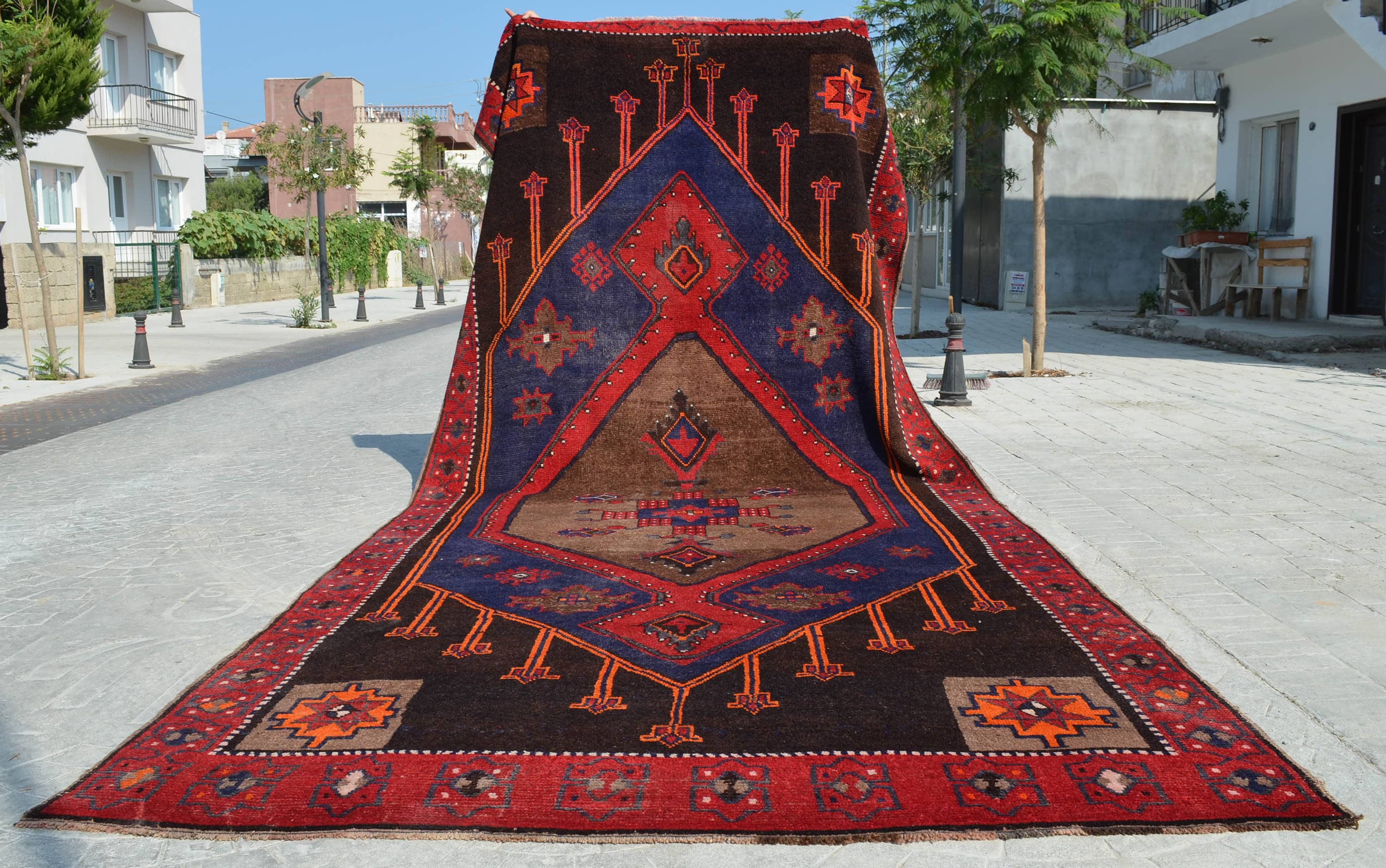 7x16 Rug Anatolian Vintage Rug NEUTRAL colors Full Tribal | Etsy