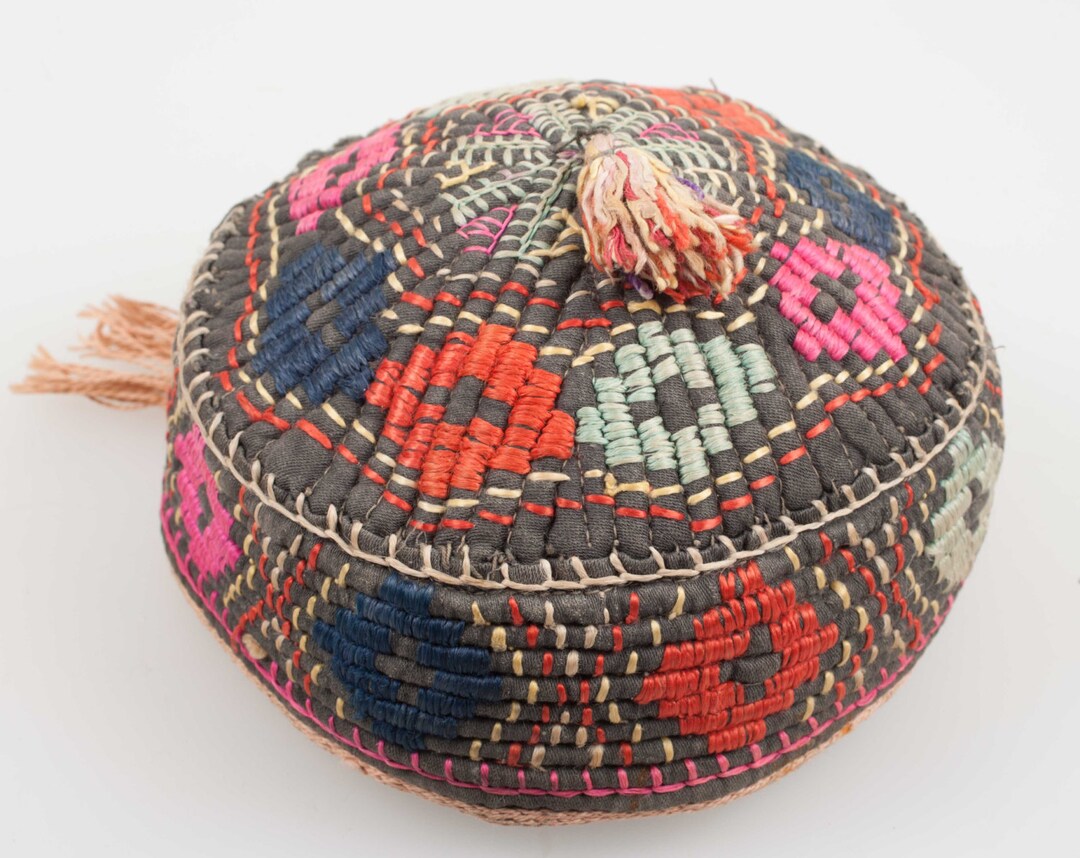 Vintage, TRIBAL UZBEK HAT , Shappo, Mutzen, Cap, Ships Free With Ups - Etsy
