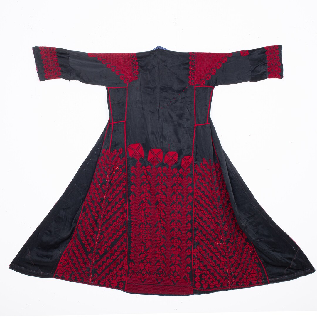 Vintage Middle Eastern Embroidered Dress, 1930s/40s SKU 7875 - Etsy