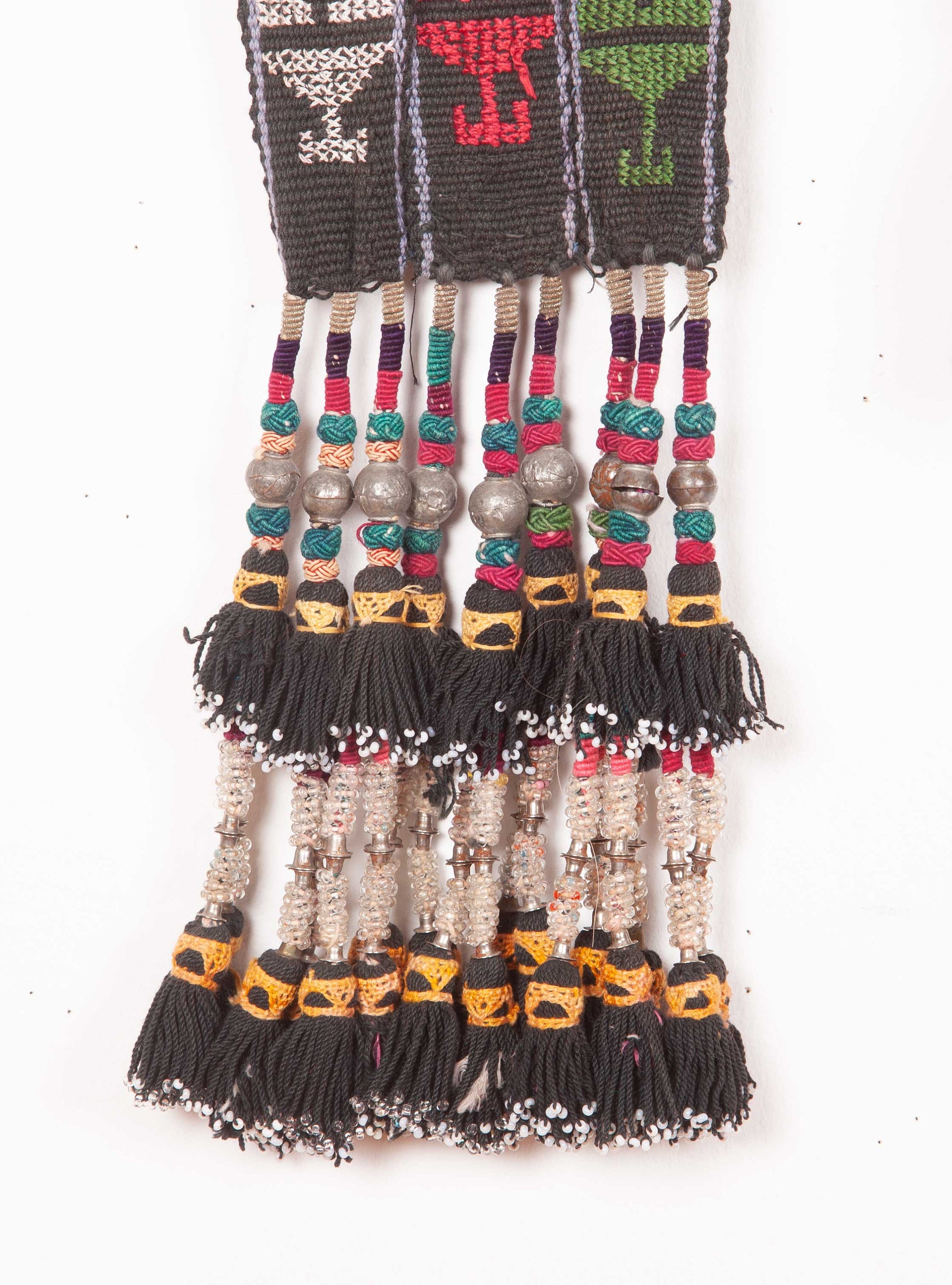 Uzbek Hair Pieces and Costume Ornamets of a Group of Six Pcs, Mid 20th ...