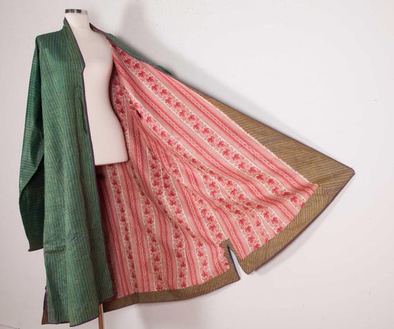 Antique , Vintage Central Asian Large Chapan, Caftan,… - Gem
