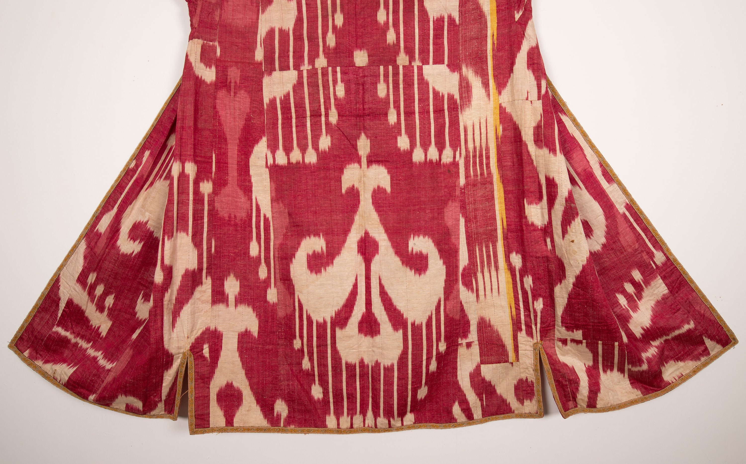 Antique Ikat Chapan, Caftan, Jacket From Uzbekistan Central Asia - Etsy
