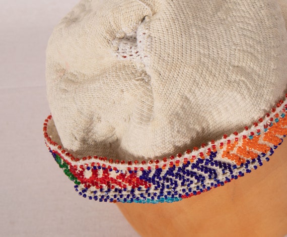 Old Druze Beaded Hat, from Middle East, 1900S Code: 7… - Gem